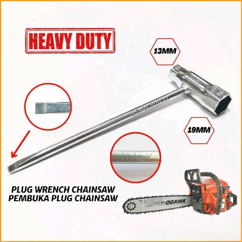 Heavy Duty Pembuka Spark Plug Mesin Rumput Chainsaw Spanar Brush Cutter ...