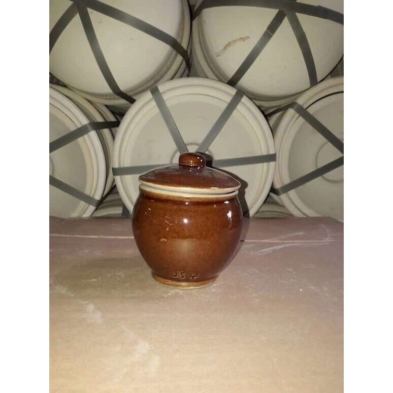 Pasu Garam Tembikar Bekas Garam Tanah Liat Sauce pot Salt pot/Spice ...