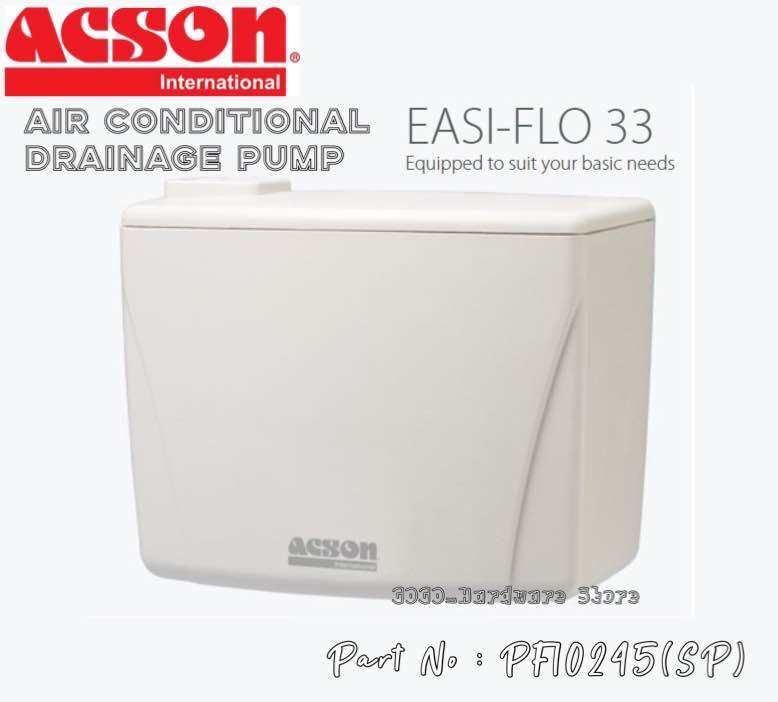 ACSON Easi-Flo 33 Air-Conditioner Drainage Pump 1-1.5HP THE ESSENTIAL ...