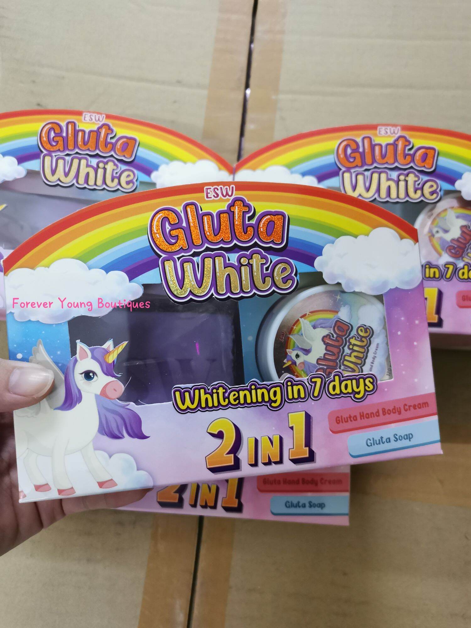 GLUTA WHITE ESW | GLUTA SOAP | GLUTA HAND BODY LOTION SABUN LENDIR ESW ...