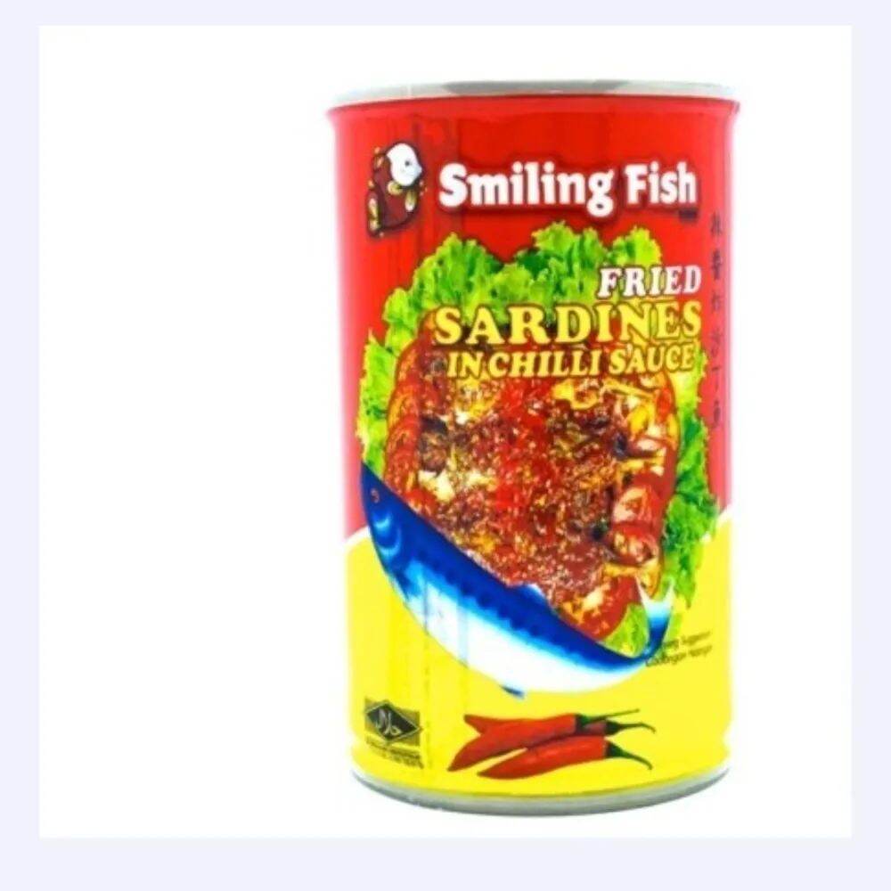 SHIPS FROM KL SARAWAK FAMOUS Sardin Smiling Fish Brand Fried Sardine In ...
