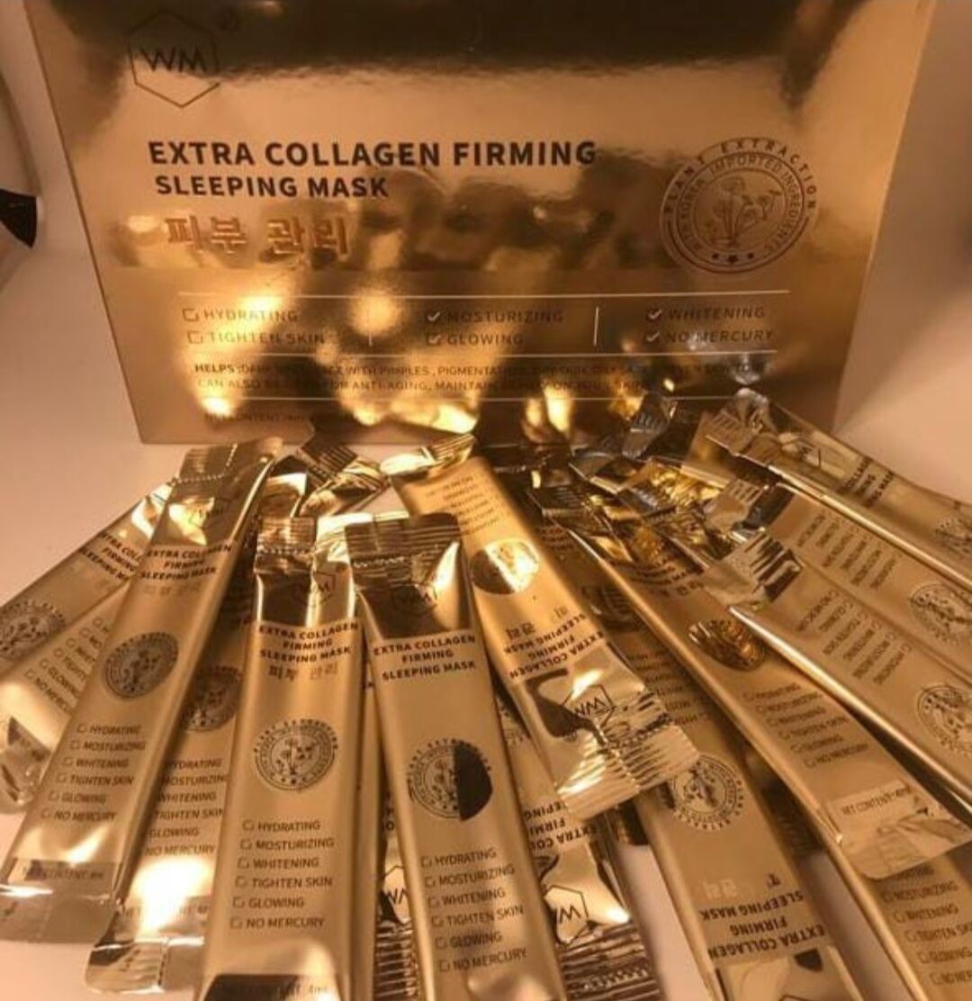 WM EXTRA COLLAGEN FIRMING KOREA SLEEPING MASK+🎁 | Lazada