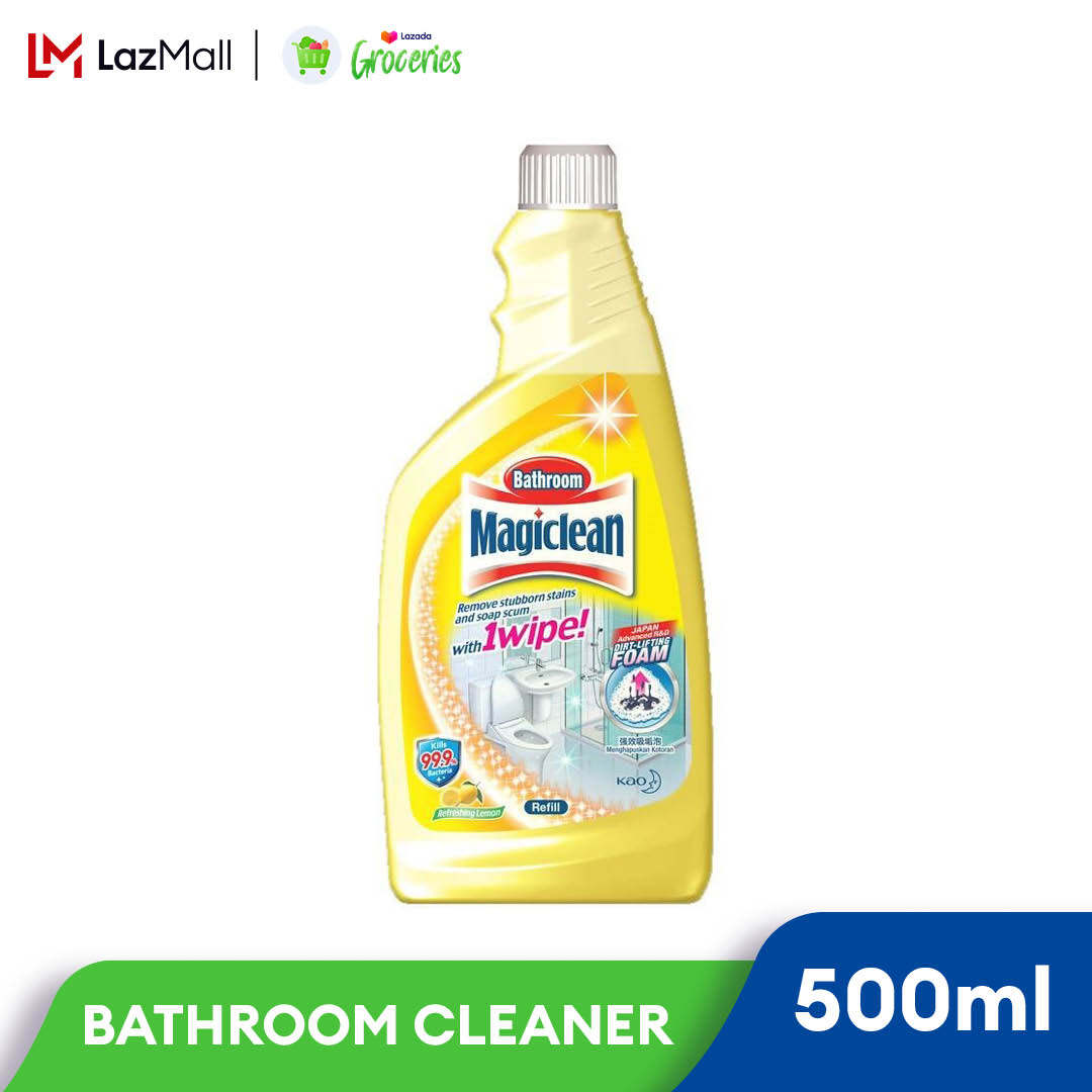 Magiclean Bathroom Cleaner - Lemon Refill (500ml) | Lazada