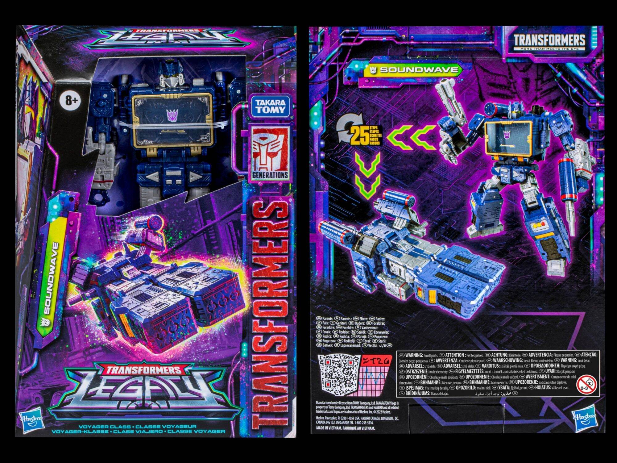 Hasbro Transformers Generations Legacy Voyager Class Soundwave | Lazada