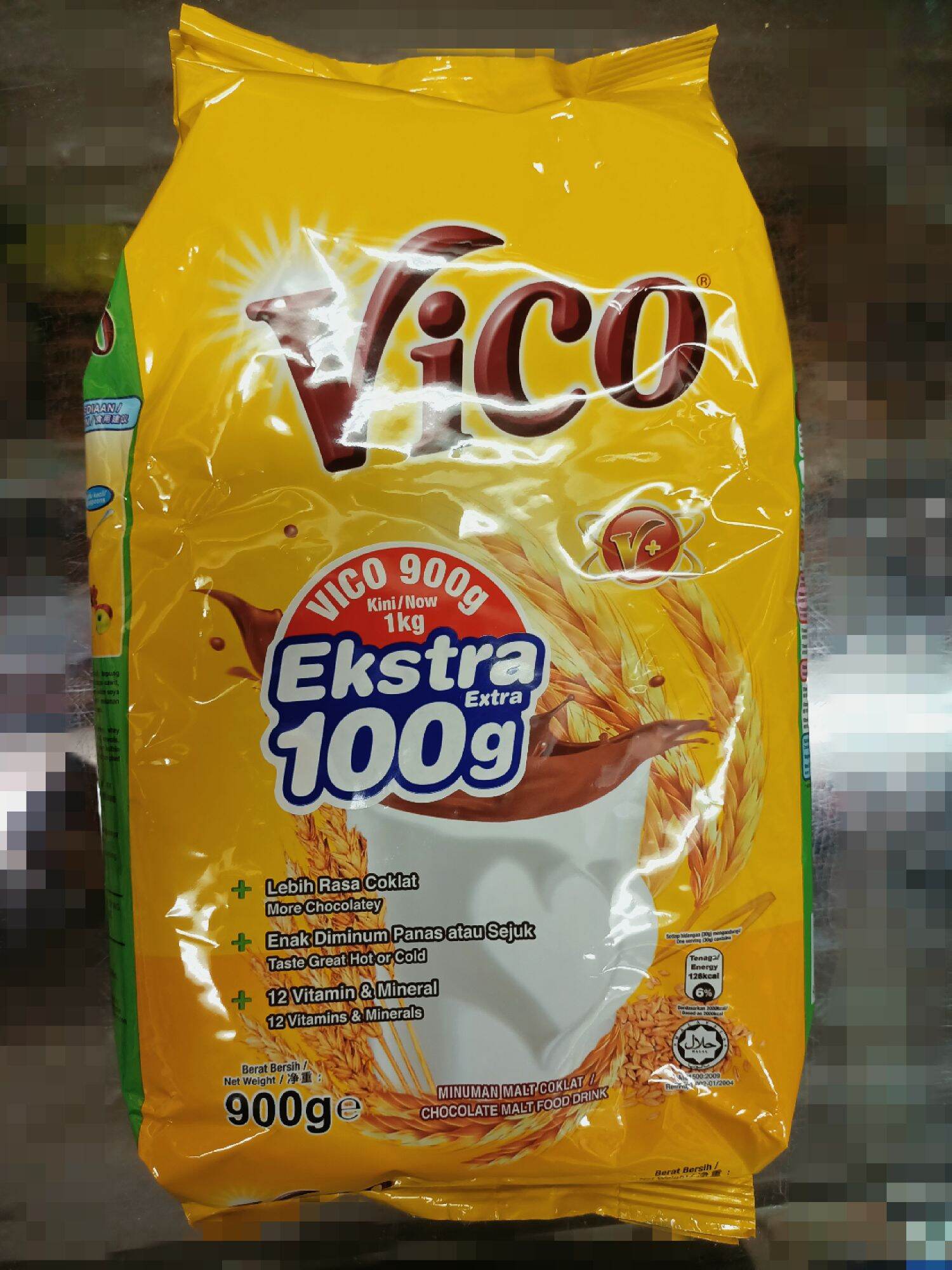 VICO CHOCOLATE MALT FOOD DRINK 900G EXTRA 100GM | Lazada