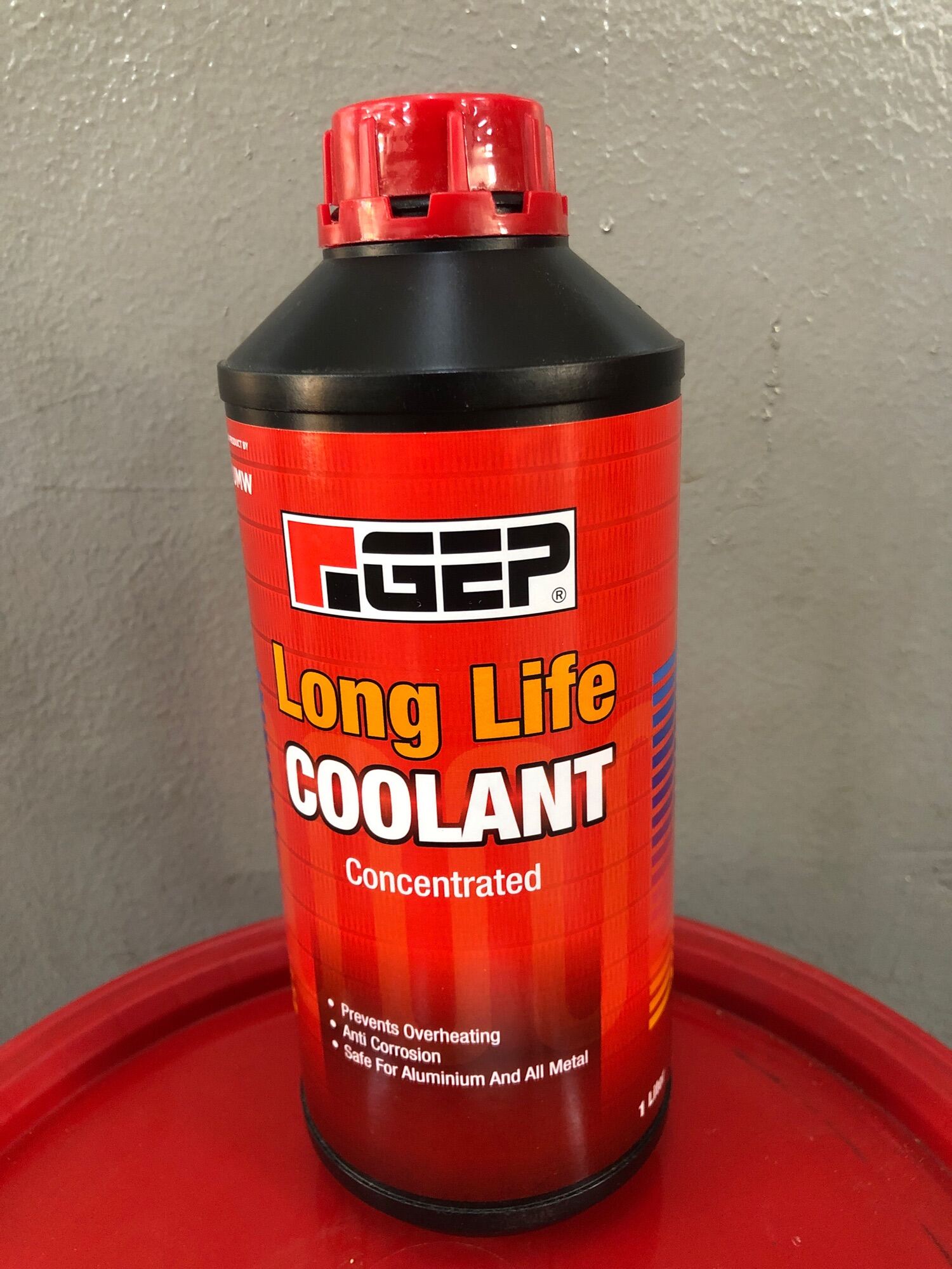 Original UMW GEP long life coolant (red)prevents Overheating,Anti Corrosion,Safe for Aluminium ...