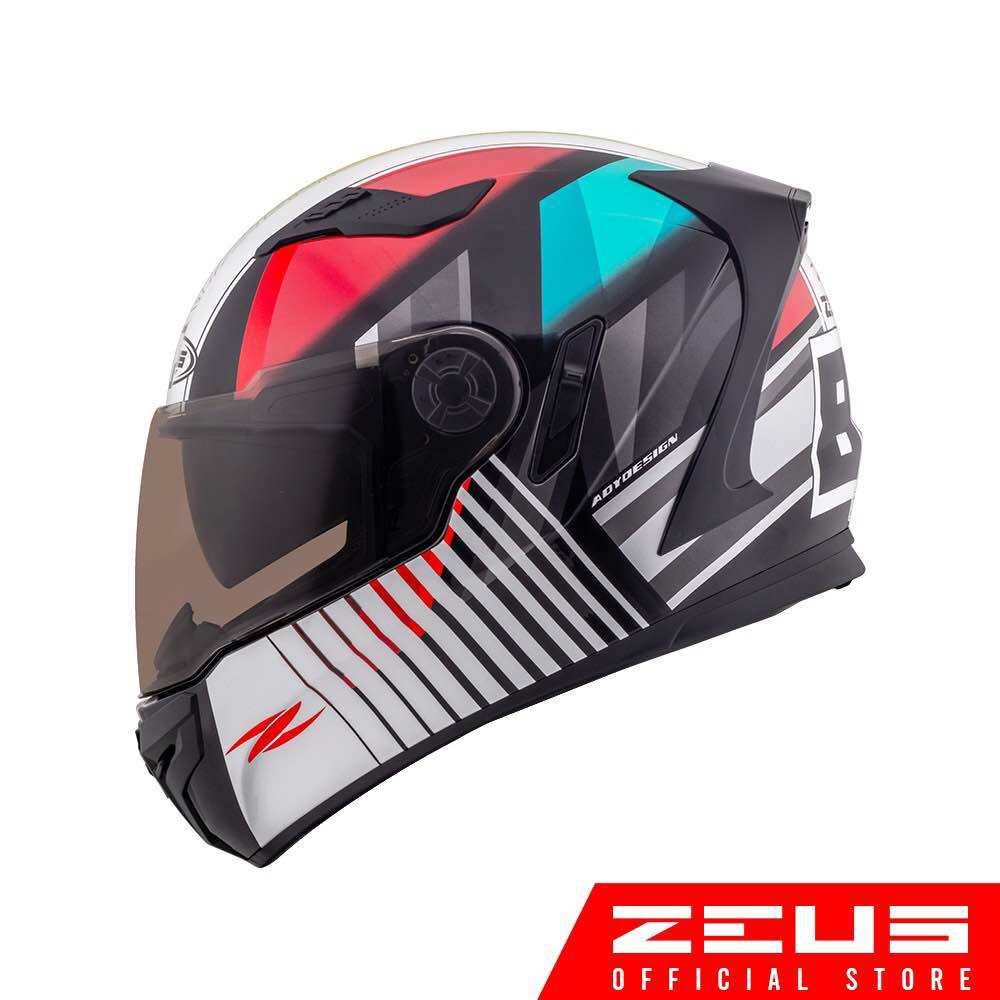 (New Graphic) Zeus Full Face Helmet ZS-813 | Lazada
