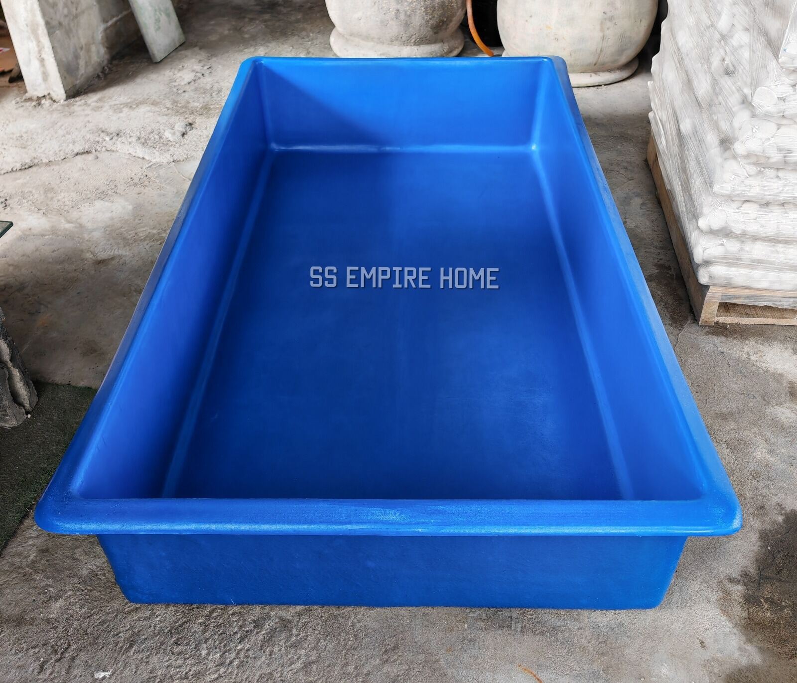 NEX 6 x3x1 BLUE Fiberglass Fish Tank Water Pond Aquarium Heavy Duty ...