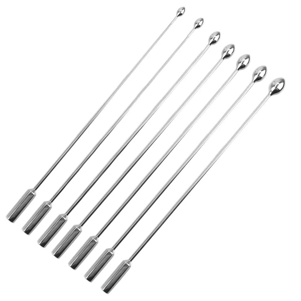 Stainless Steel Urethral Sounding Sexual Toys For Men PenisPlug Urethra ...