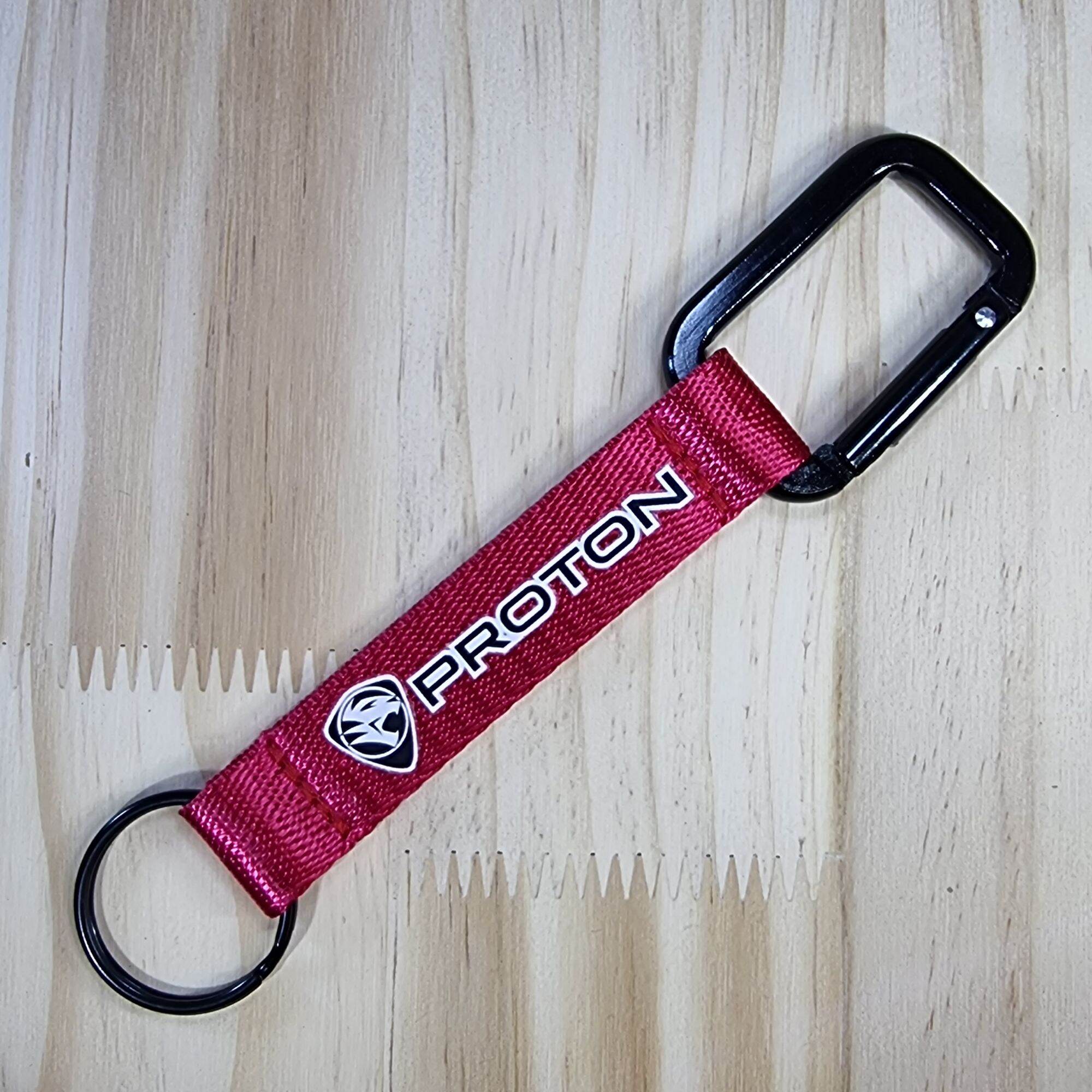 Proton Keychain Climbing hooks Key Chain Carabiner Clip Keychain Fabric ...