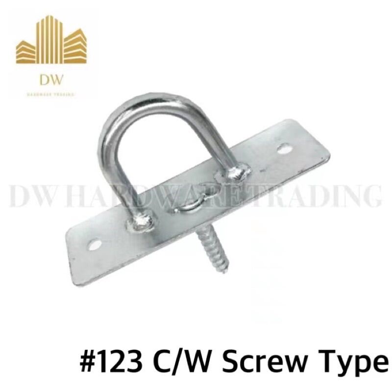 Ceiling Fan Hook/ /W Screw /O Type Ceiling Fan Hook With Wall Plug ...