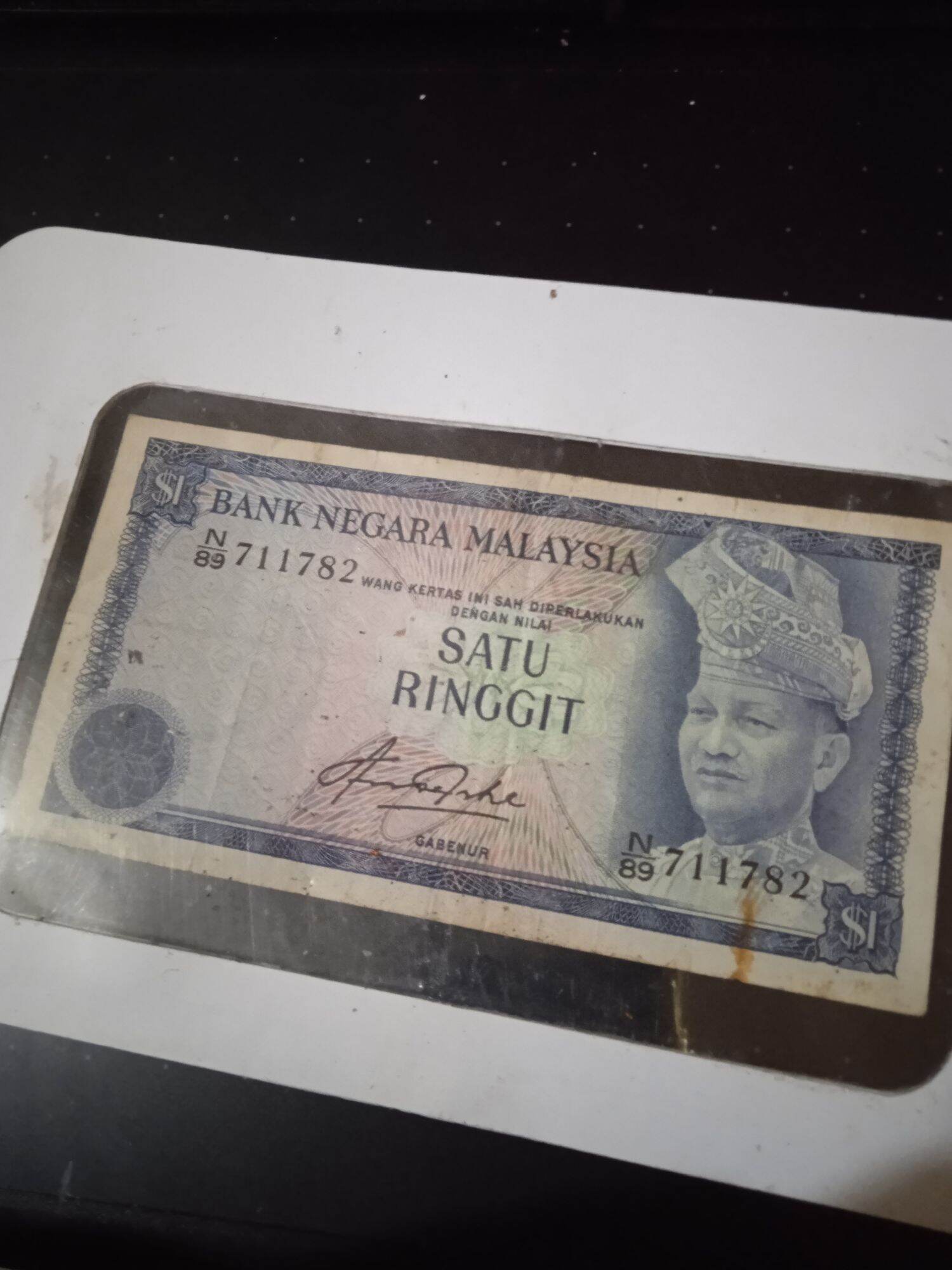 duit lama old note RM1 Malaysia | Lazada