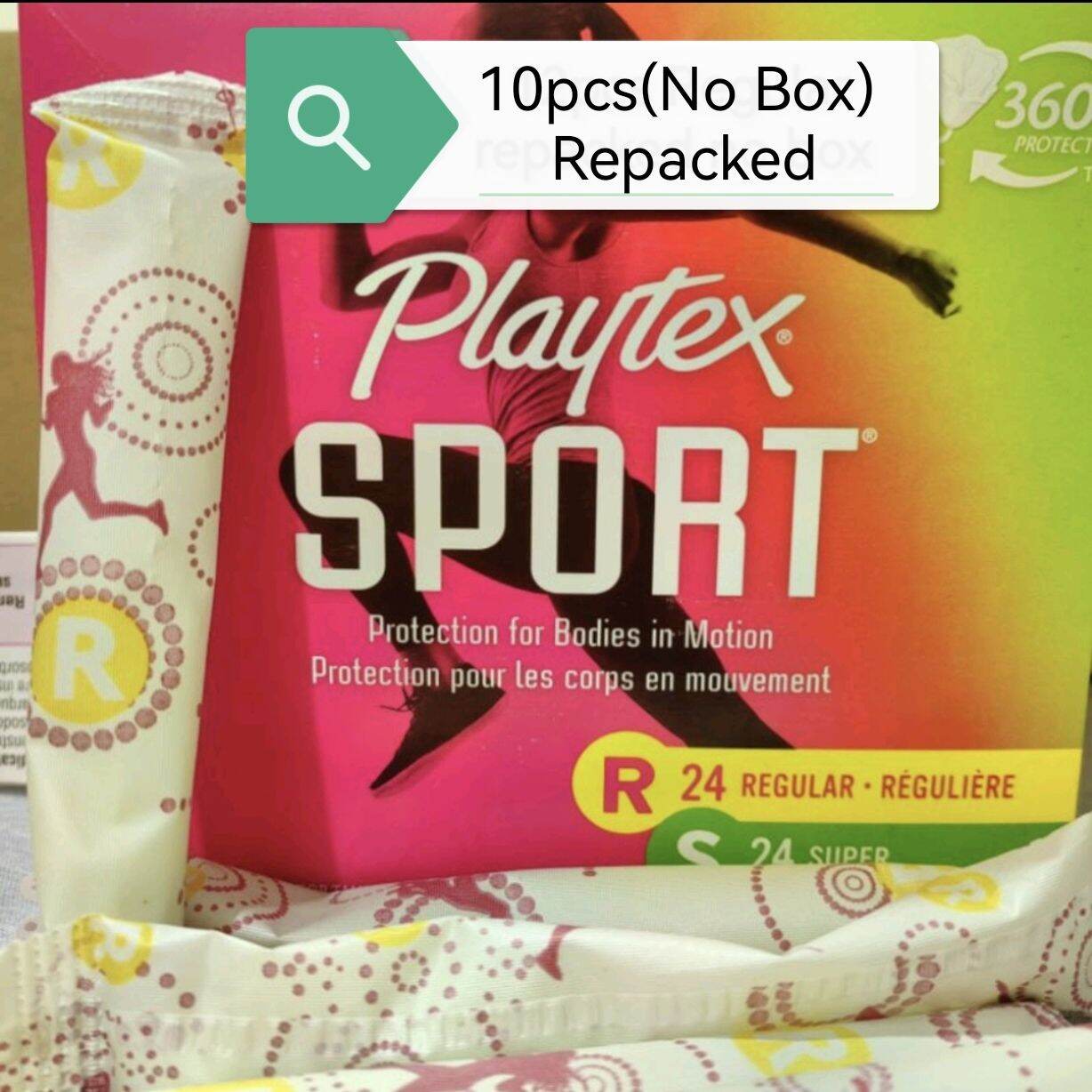 现货KL Ready stock🇲🇾 (Trial/ Repack) Tampax Pearl Tampon with applicator ...