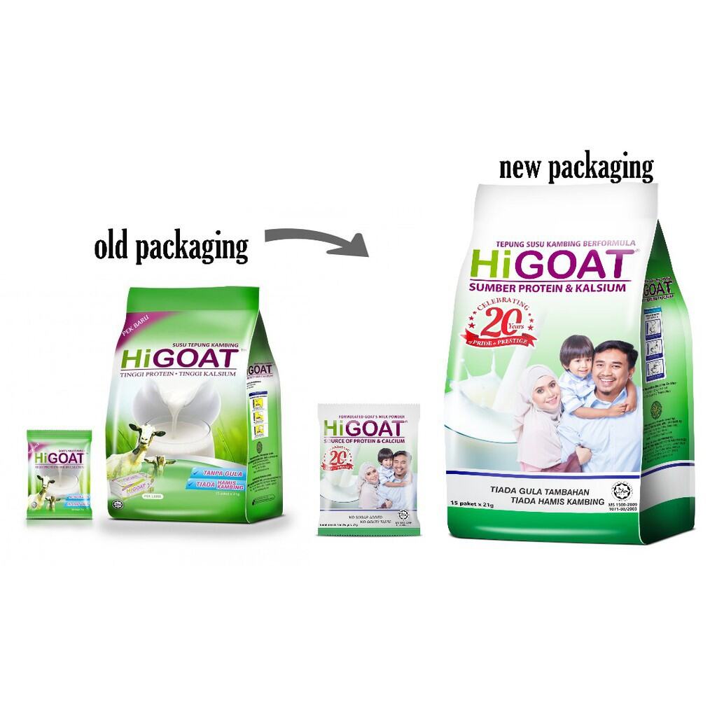 HI GOAT SUSU KAMBING 15 sachet x 21g | Lazada