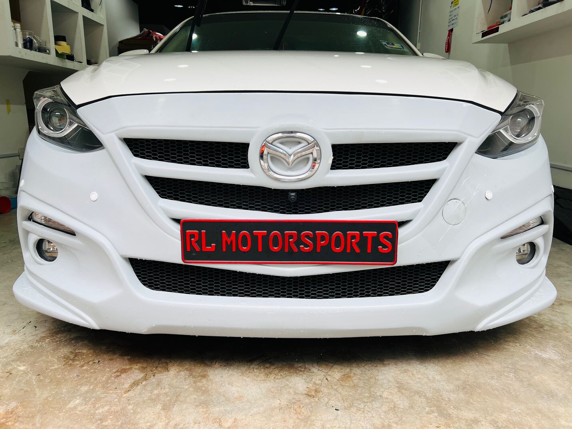 Mazda 3 sedan HB skyactiv knight sport KS style bodykit body kit 2013 ...