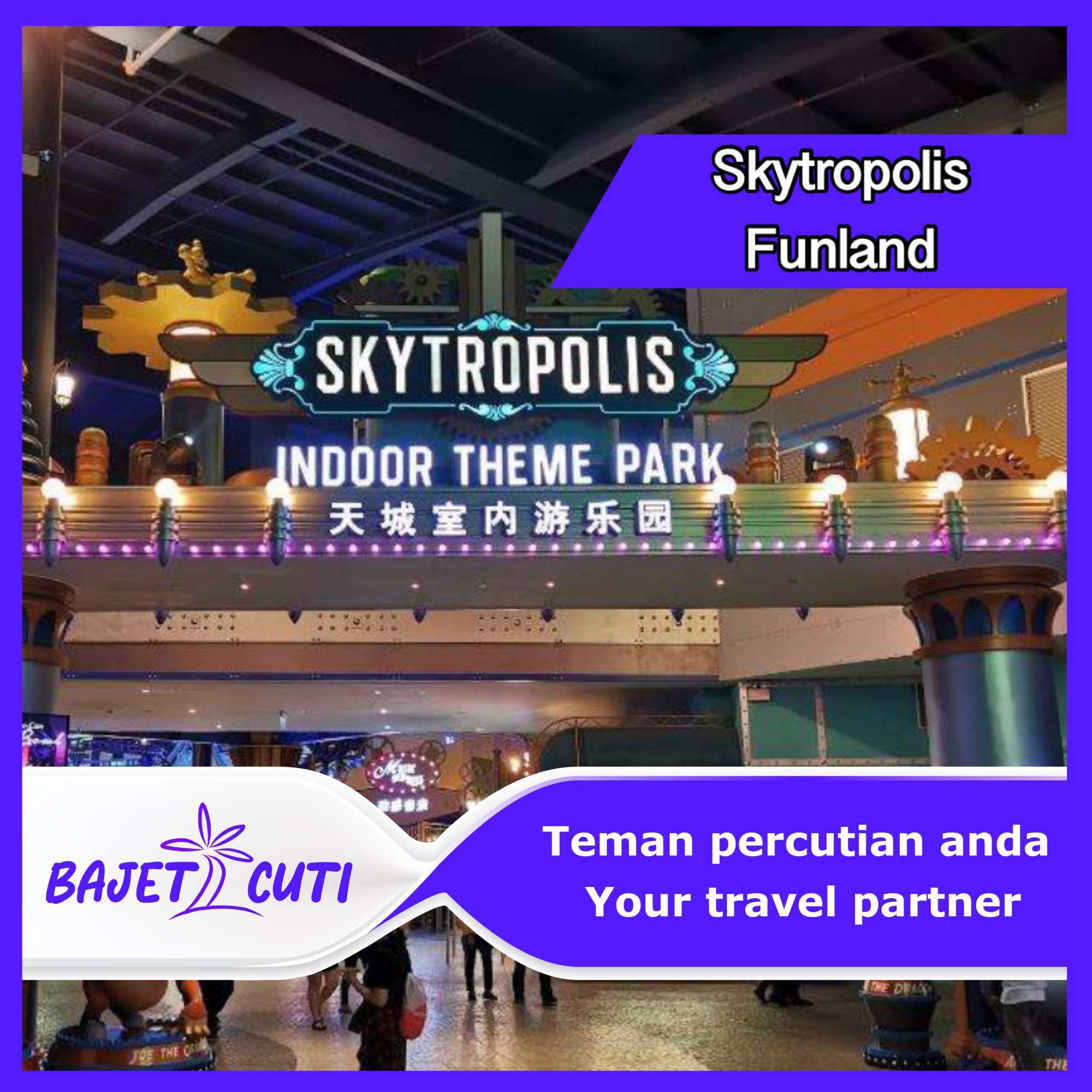 [Chat dulu sblm beli] Skytropolis Indoor Themepark Day Pass | Lazada