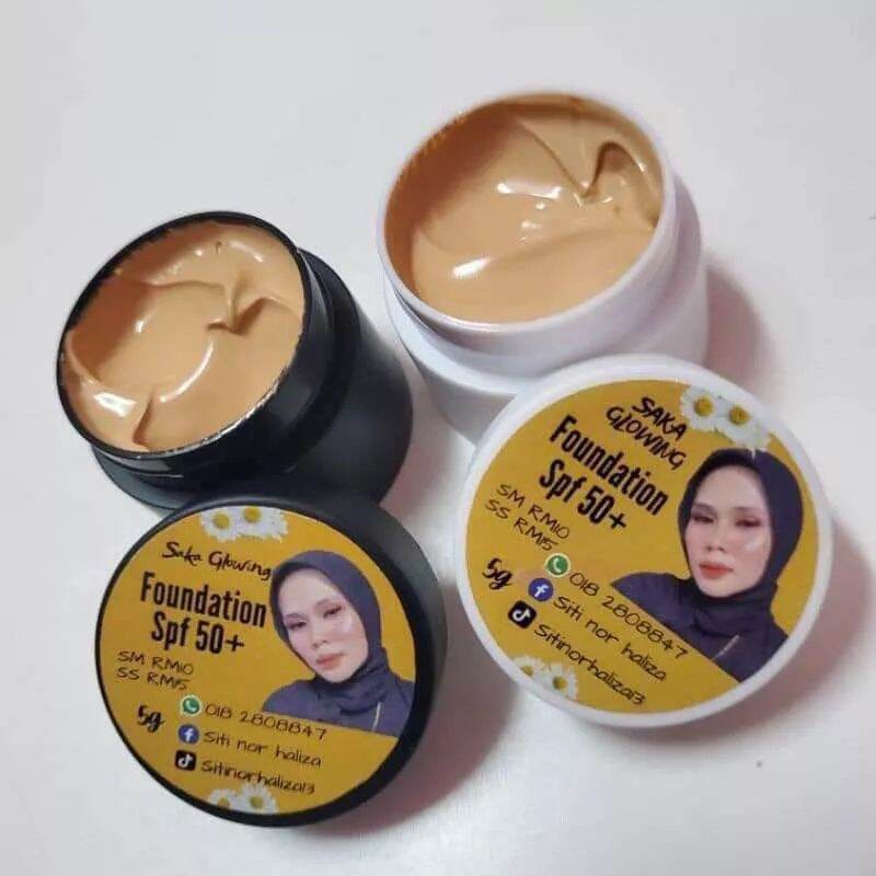 SAKA GLOWING/SUN PROTECT/KRIM KEMBOJA/MAGIC BLUSHER | Lazada