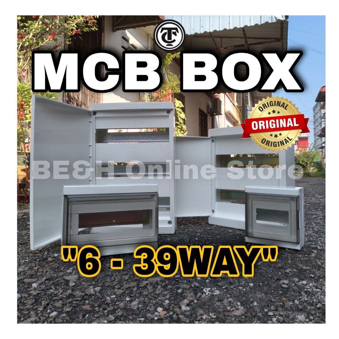 PVC LINK Standard MCB Distribution Box DB Box 6-WAY/8-WAY/10-WAY/12-WAY ...