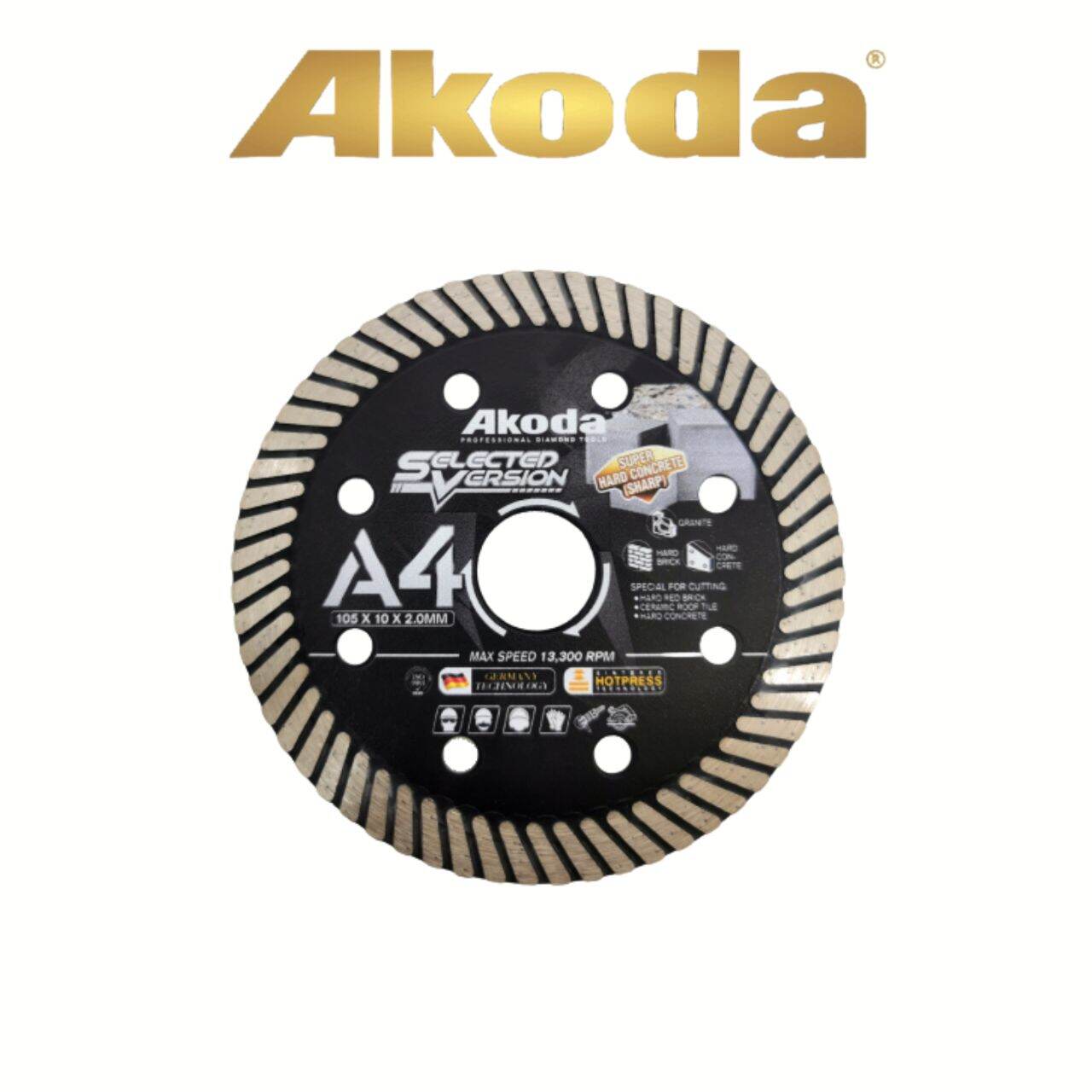 Akoda 4" Cutting Disc Daimond Wheel Grinding Wheel | Lazada