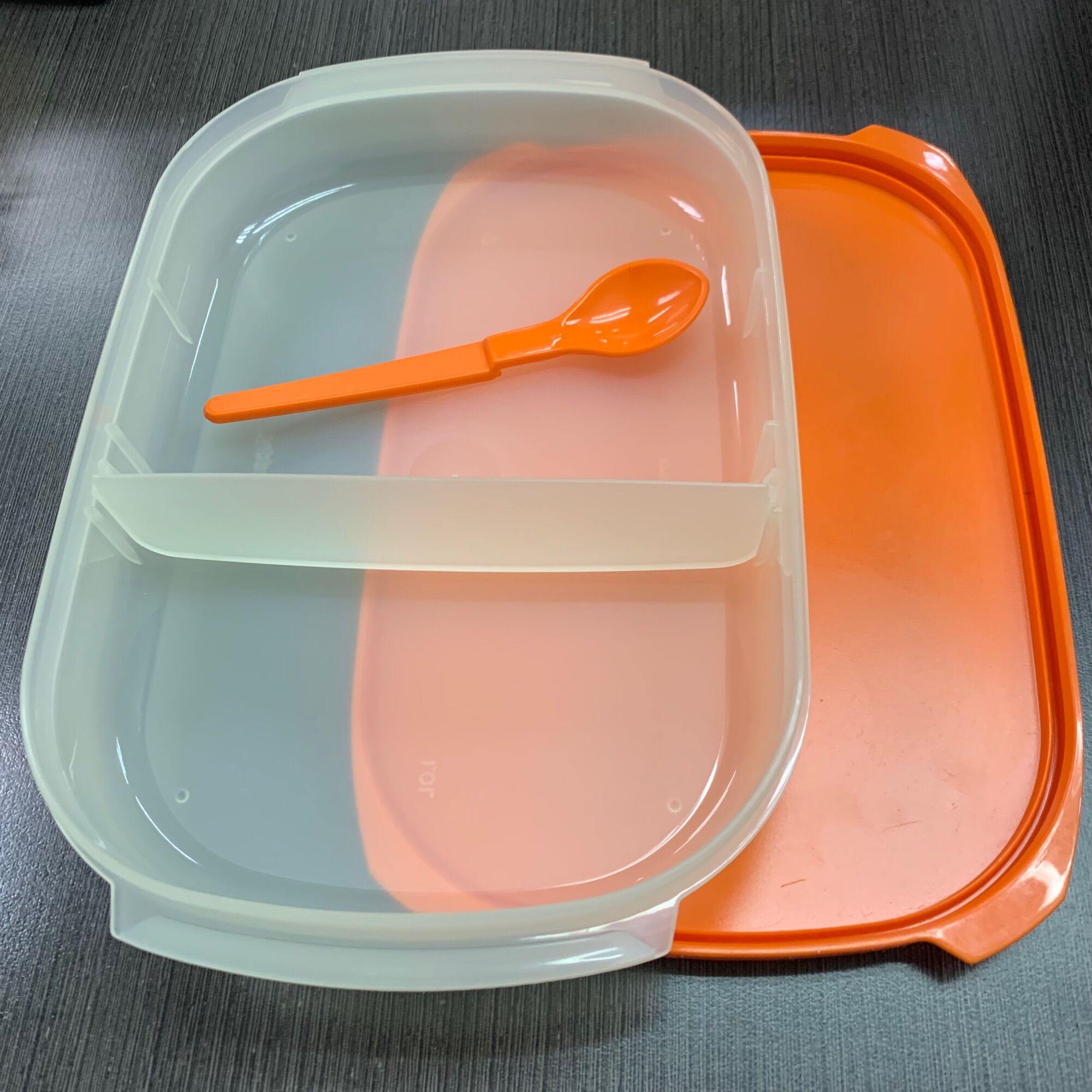 Tupperware Slim Lunch Box / Bento (Oversea Stock) - 1 pc Pink Purple ...