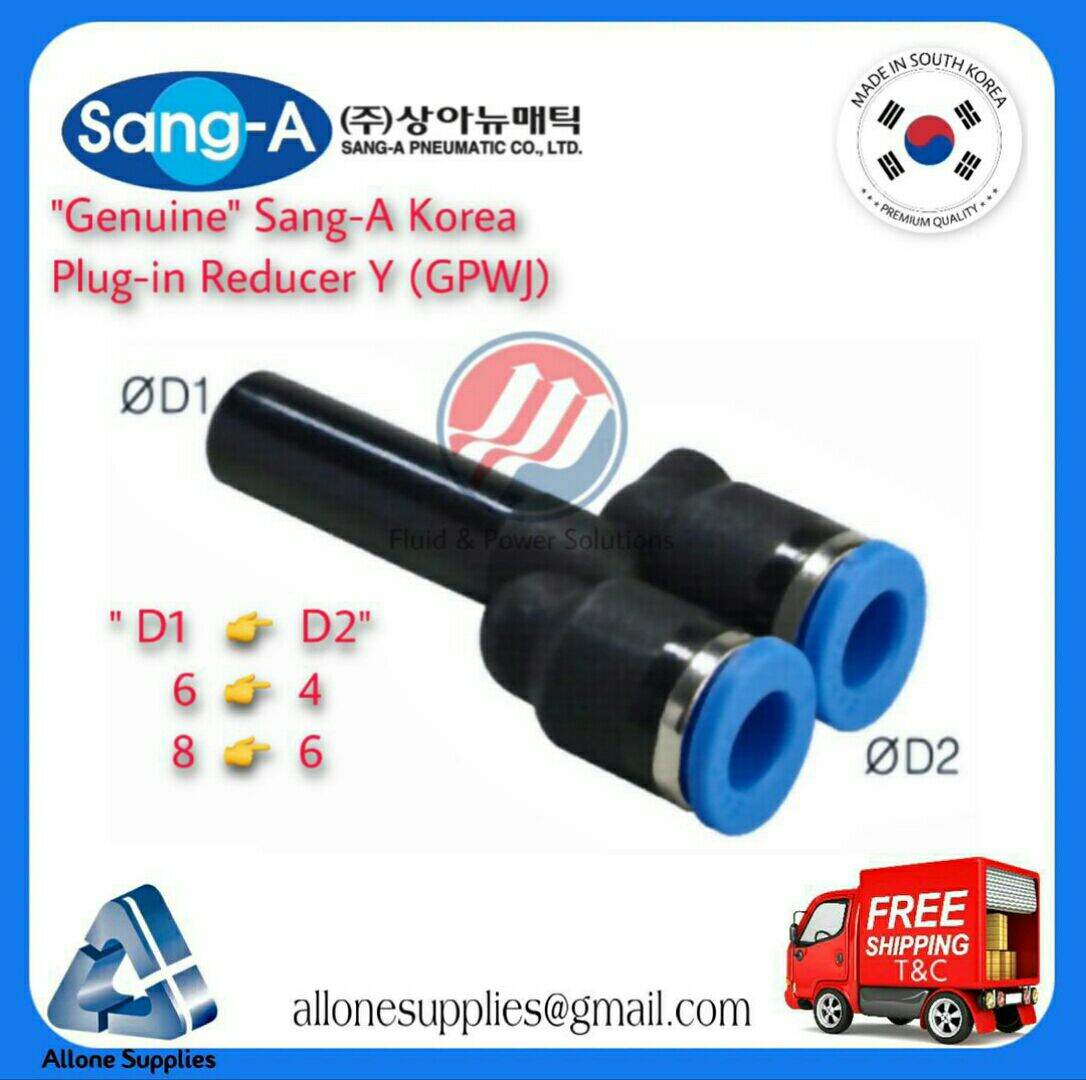 "Sang-A" GPWJ Series Plug-in Reducer Y Pneumatic Fitting "Made in Korea ...