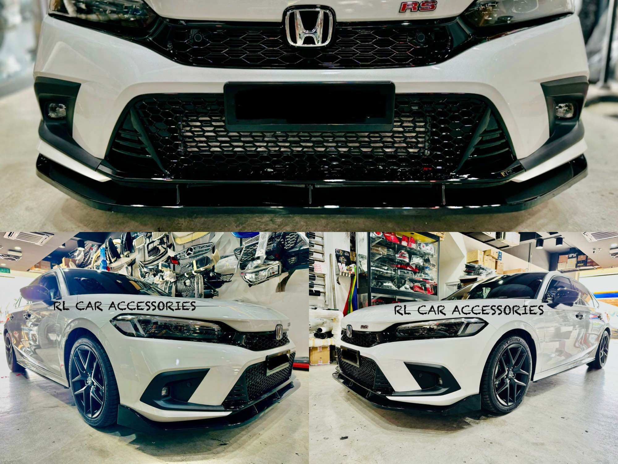 Honda civic FE 2022 2023 2024 Thai Bodykit body kit front side rear ...