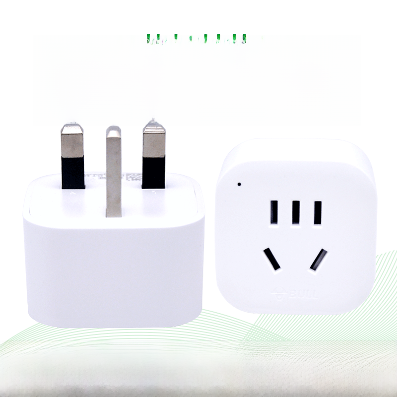Bull British Standard Socket Adapter Travel Portable Charging Converter ...