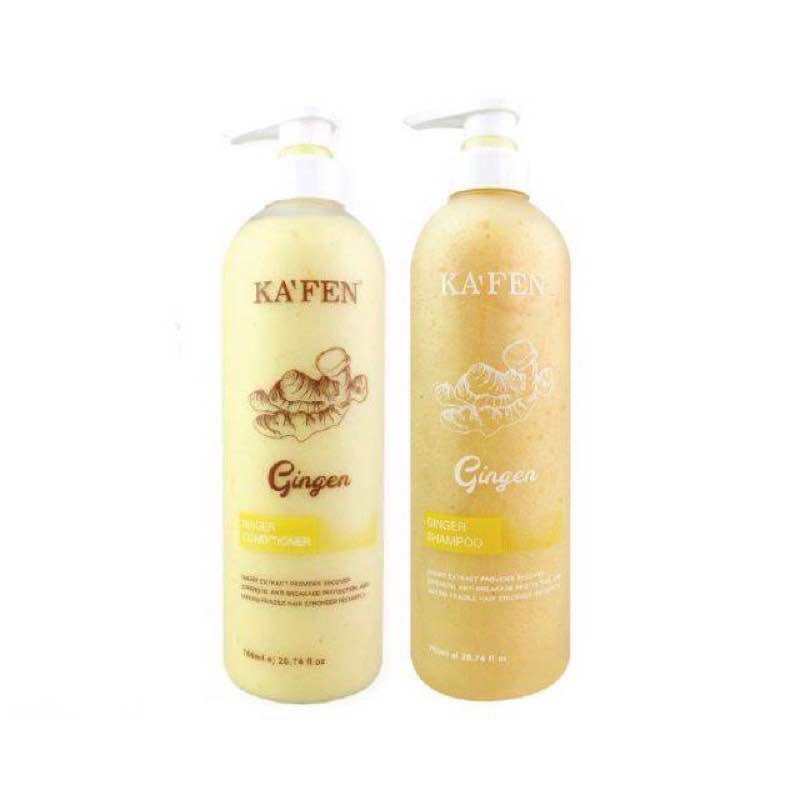 KAFEN Ginger Series 250ml/760ml Official Stock 生姜系列 现货热卖 改善頭皮 脱发 控油 头皮屑 ...