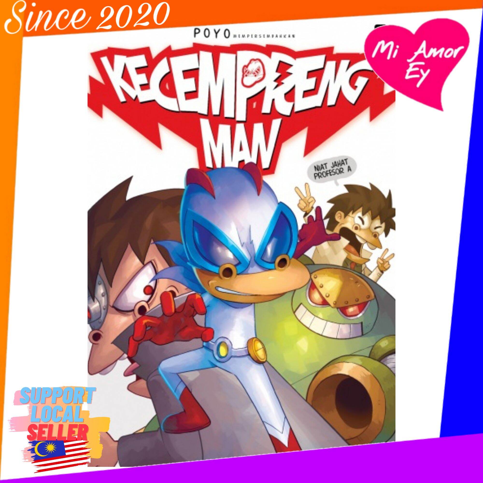 Komik-M Kecemprengman #1 Niat Jahat Professor A Komik PTS | Lazada
