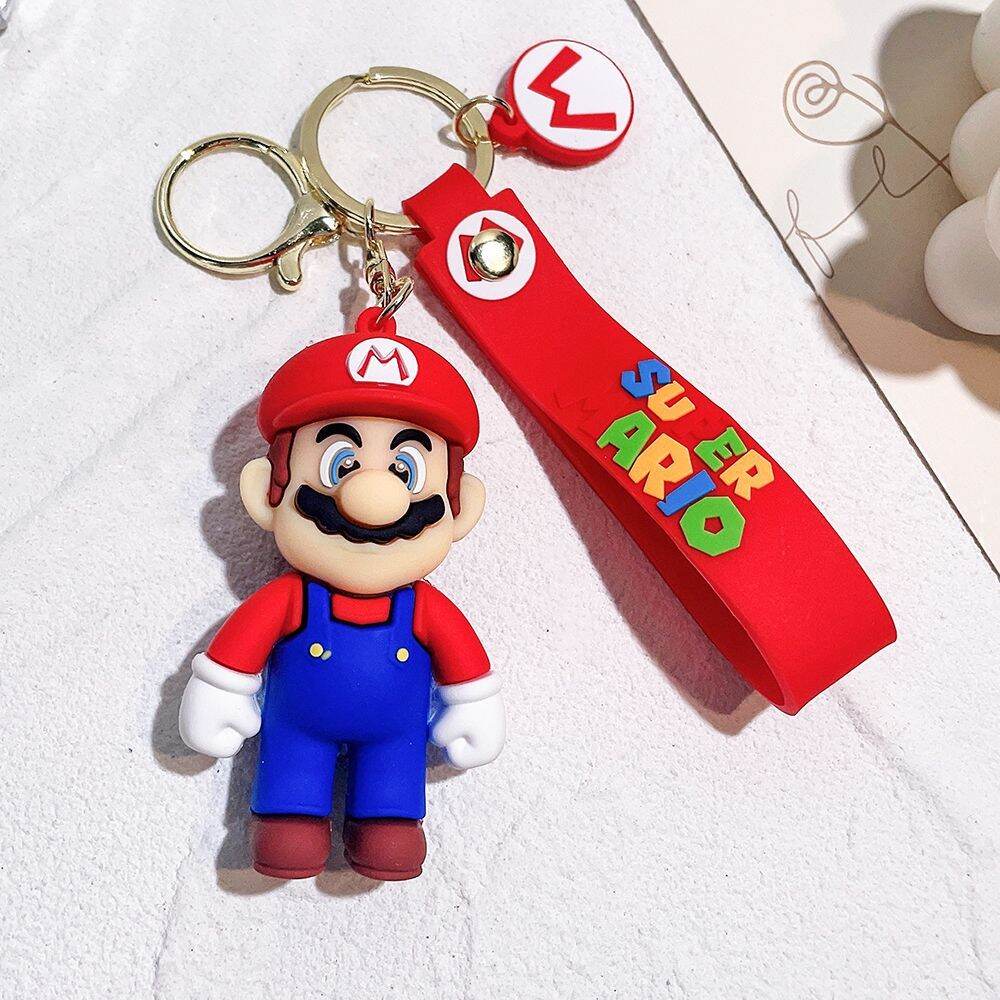 Super Mario Key Chain Backpack/Cool Bag Key Chain, Birthday Gift ...