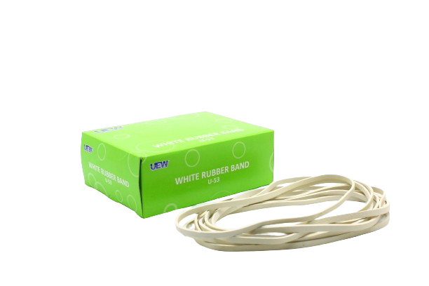 UEW Rubber Band Colour U-51 / Brown U-52 / White U-53 (±200g) | Lazada
