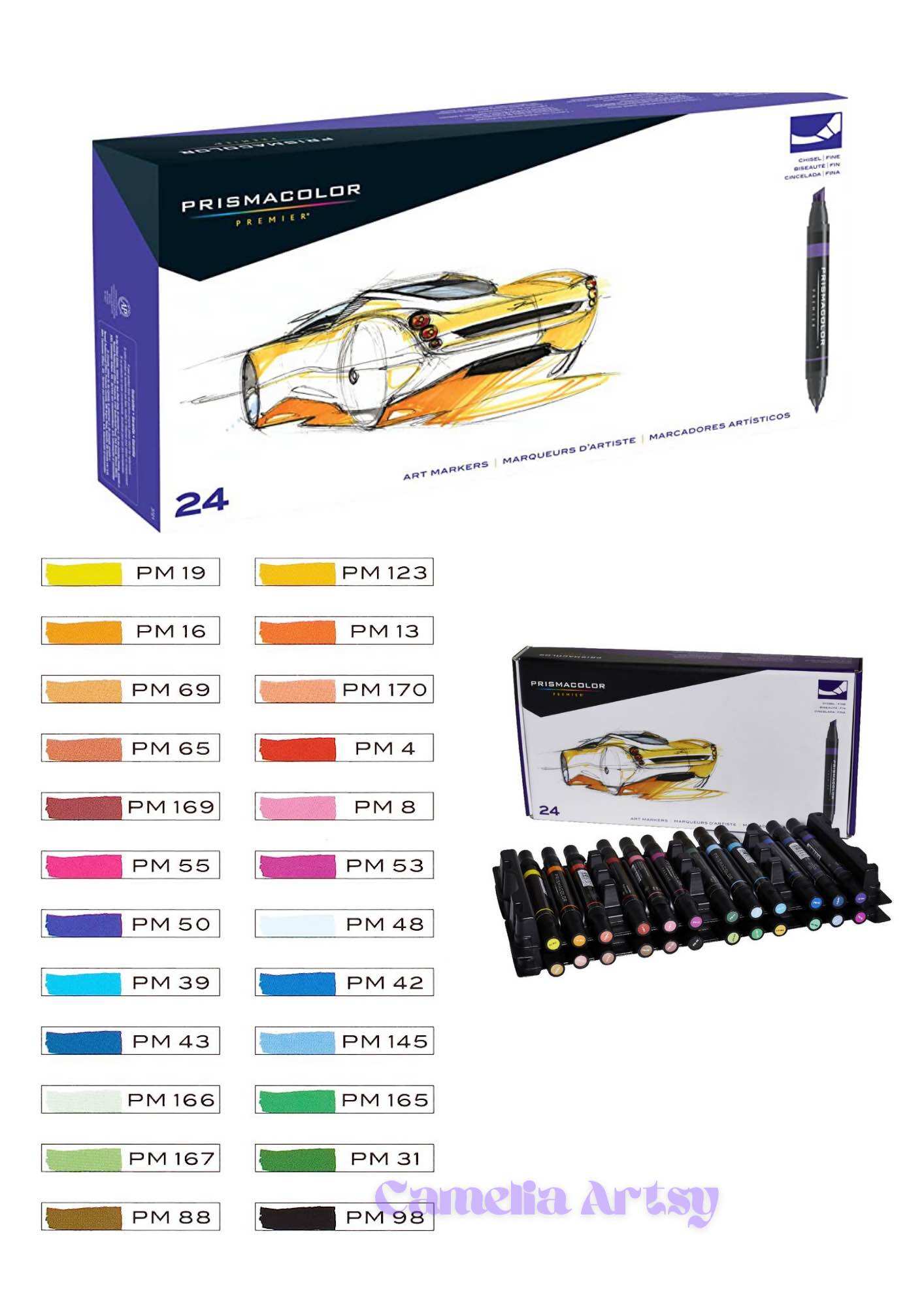 Prismacolor Premier Double-Ended Art Markers 12/24 Color Set🔥offer🔥 ...