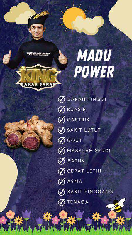 Madu Power by King Pakar Saraf Original 💯 | Lazada