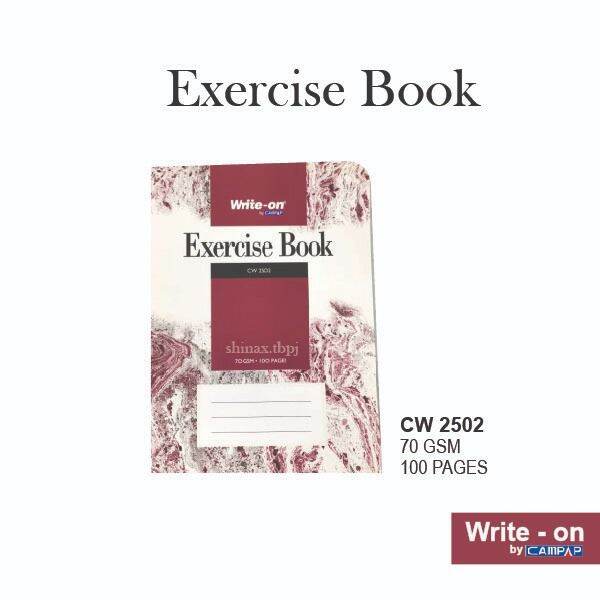 EXERCISE BOOK/WRITE ON EXERCISE BOOK/BUKU TULIS/BUKU CATATAN/ BUKU | Lazada