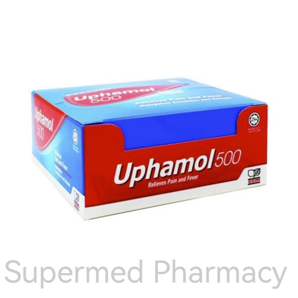 Uphamol 500mg Tablet 10's x 18 | Lazada