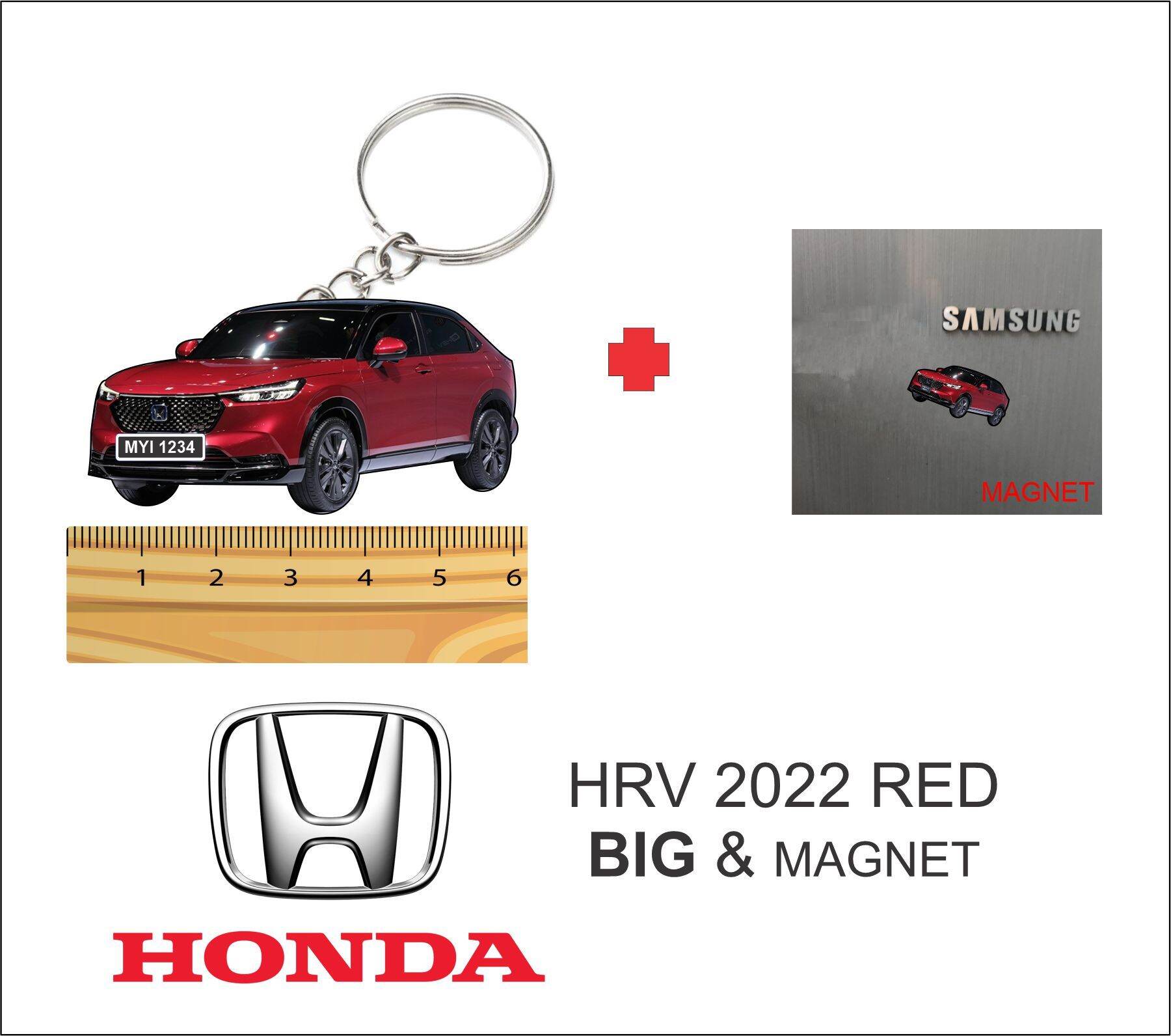 honda Hrv 2022 red keychain hr-v (2d) | Lazada