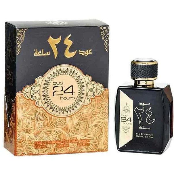 ARABIC Oud 24 hours for man perfume - oud 24 original - oudh 100 ml EDP ...