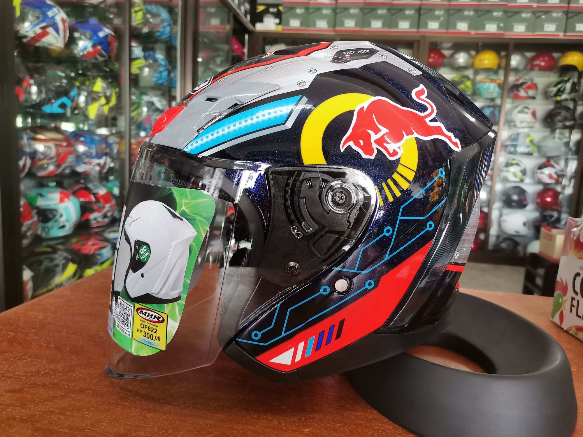 HELMET MHR OF622 BEATZ REPSOL YAMAHA PETRONAS HRC R1 QUARTARARO RIDE ...