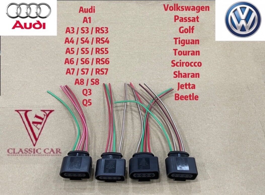 ( 100% ORIGINAL ) AUDI / VOLKSWAGEN IGNITION COIL SOCKET / PLUG COIL ...