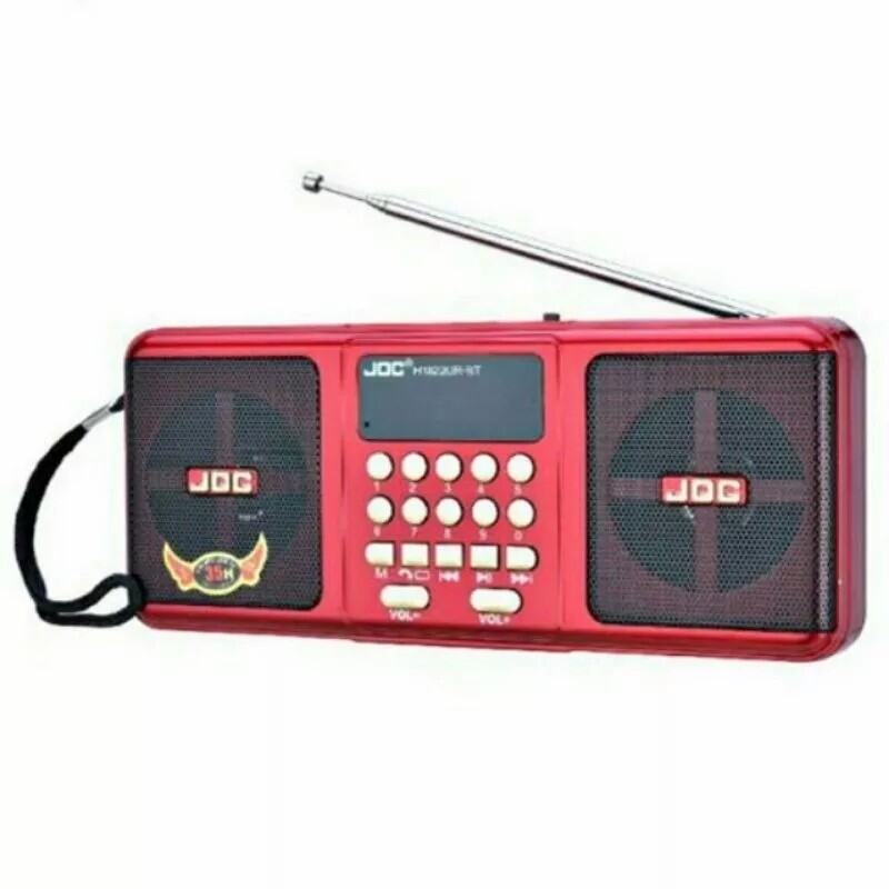 ORIGINAL JOC BLUETOOTH FM RADIO DOUBLE SPEAKER RADIO H1822UR AL-QURAN ...
