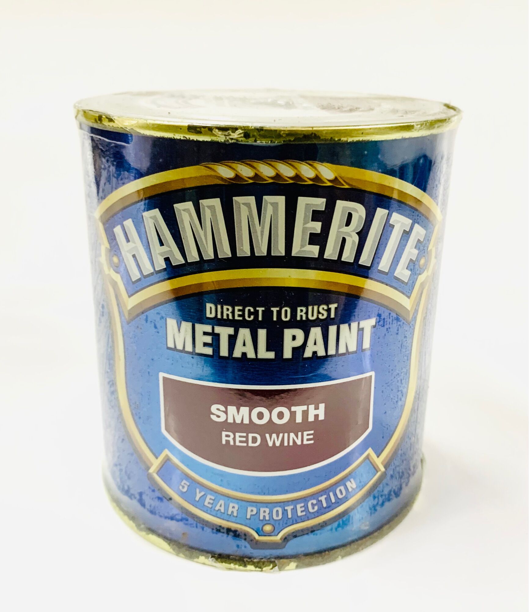 HAMMERITE DIRECT TO RUST METAL PAINT (Smooth Finish) 500ml - (RedWine ...