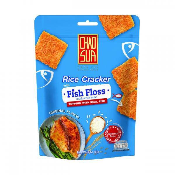 CHAO SUA RICE CRACKERS / FISH FLOSS / TOM YUM KUNG / ROASTED SQUID ...