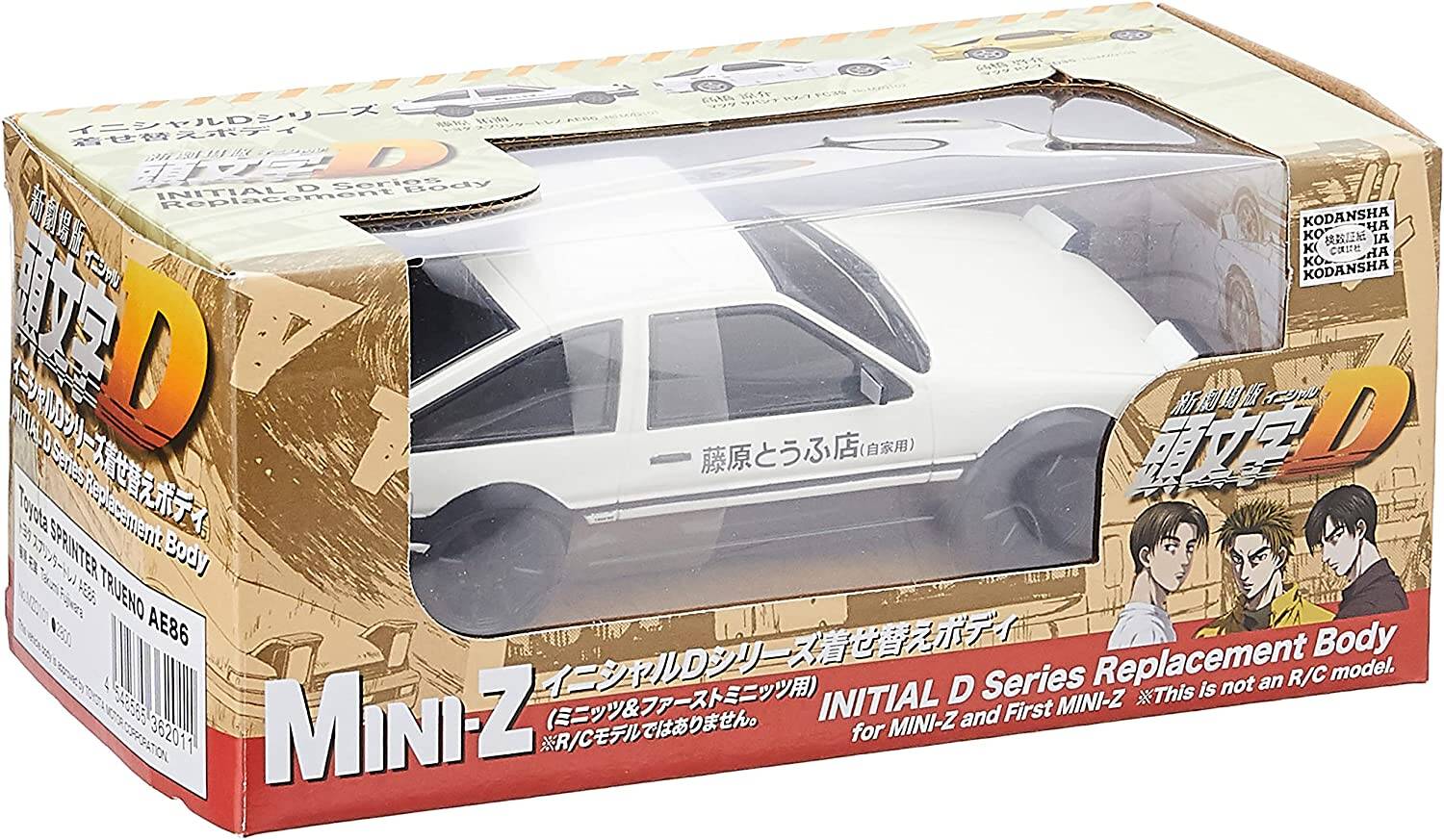 Kyosho Mini-Z Initial D Trueno AE86 replacement body shell | Lazada
