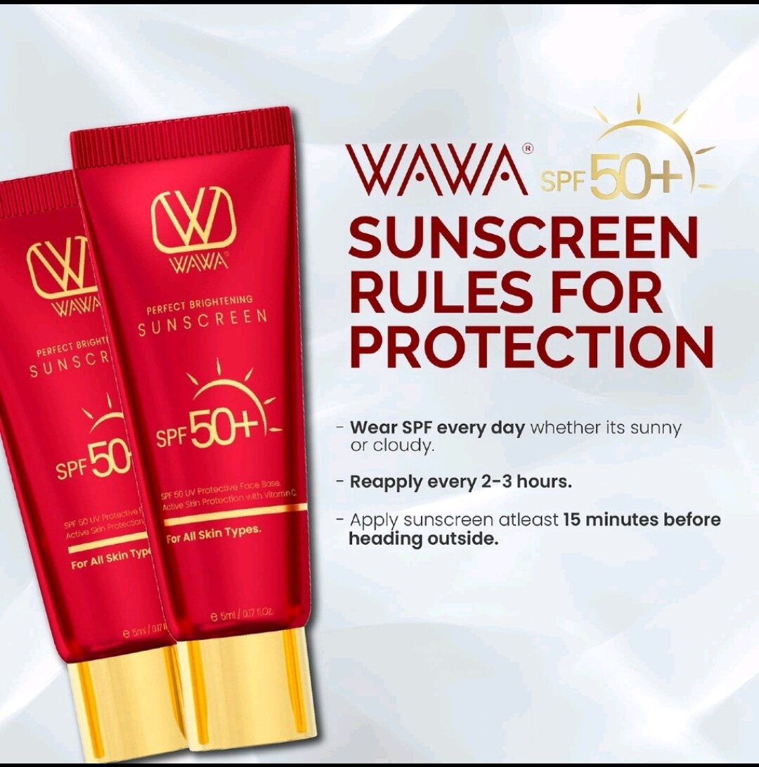 WAWA sunscreen SPF50 30ml | Lazada