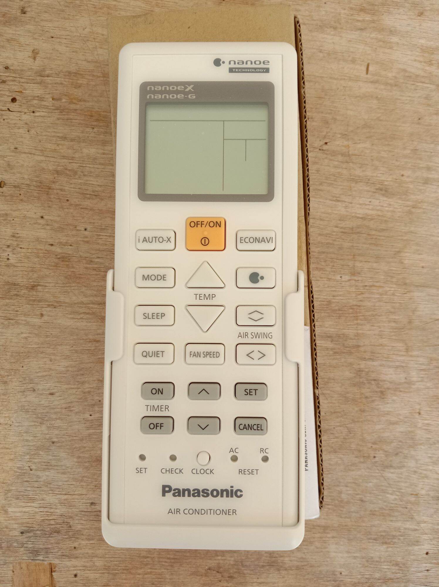 Original Panasonic Aircond Remote Control (16130) for Aircond Model CS ...