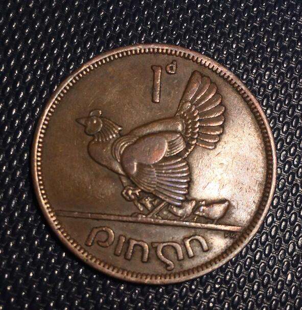 [Vintage Coin] 1942 Ireland 1 Pingin | Lazada