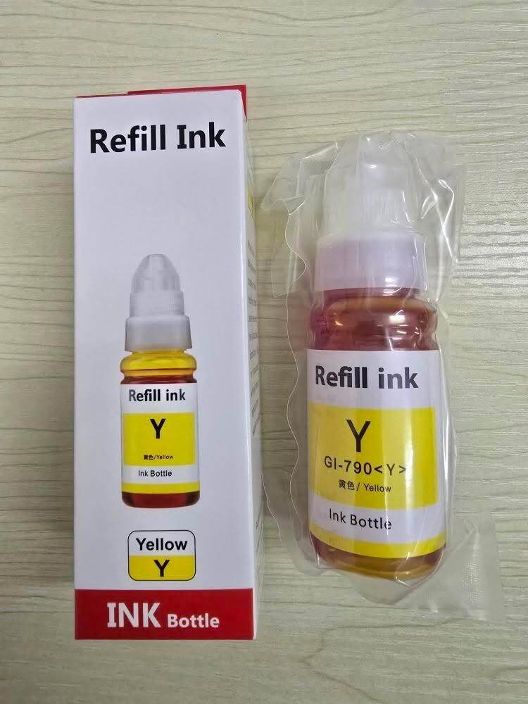 PGBK CANON GI-790 gi790 Pigment Waterproof ink for printer Pixma G3010 ...