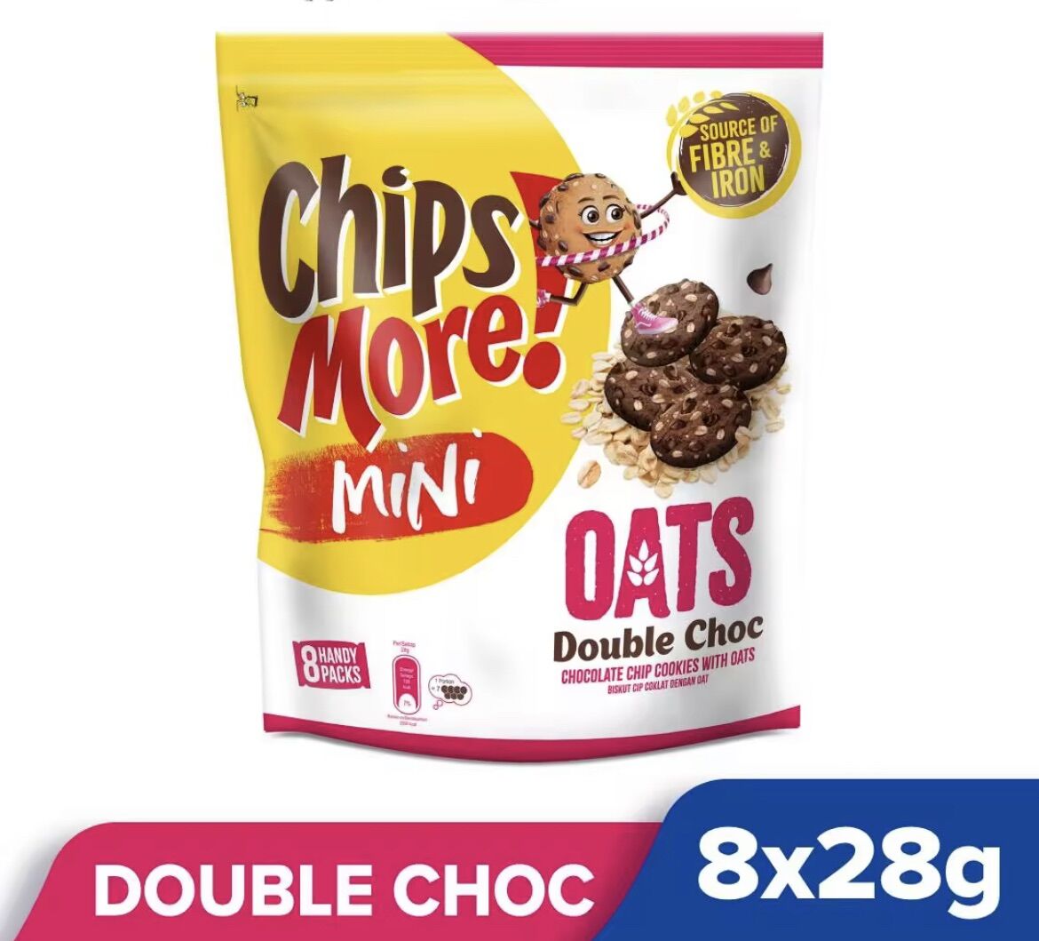 NEW Chipsmore! Handy Multipack. Mini Chips More! Hazelnuts Choco Chip ...