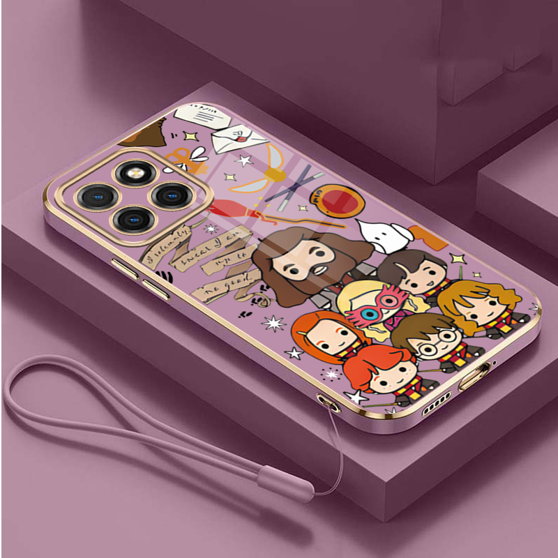 Honor X7d Honor 400 Smart 5G Harry Potter Transparent Candy Silicone ...