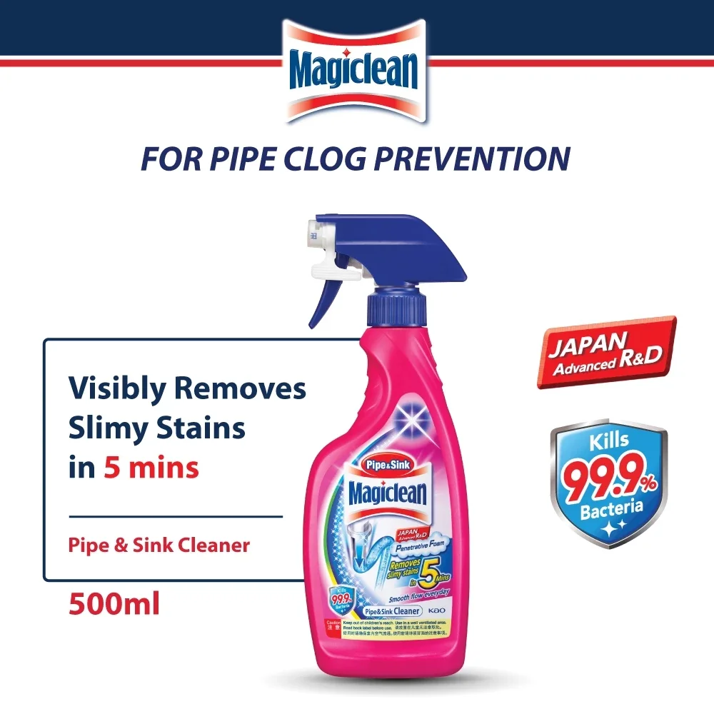 MAGICLEAN Sink & Pipe Cleaner Trigger 500ml | Lazada